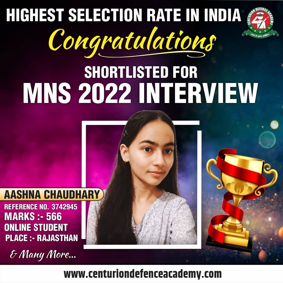 Post from MNS Classes By Centurion