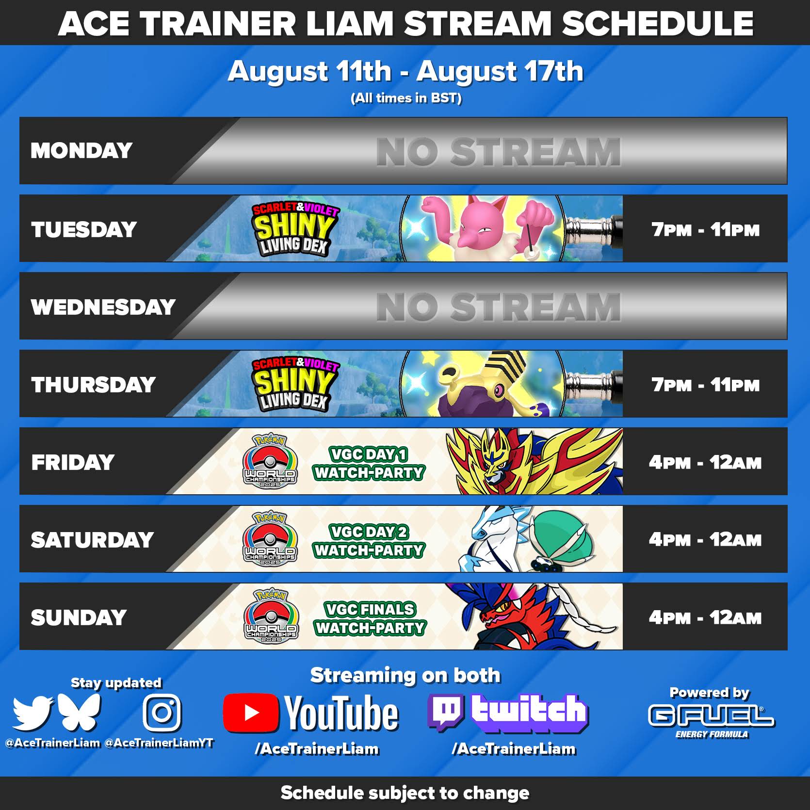 Post from Ace Trainer Liam