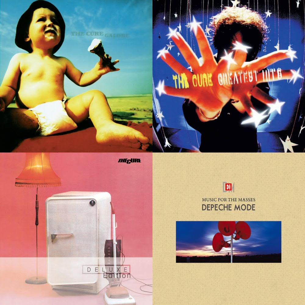 The Cure, Depeche Mode, U2