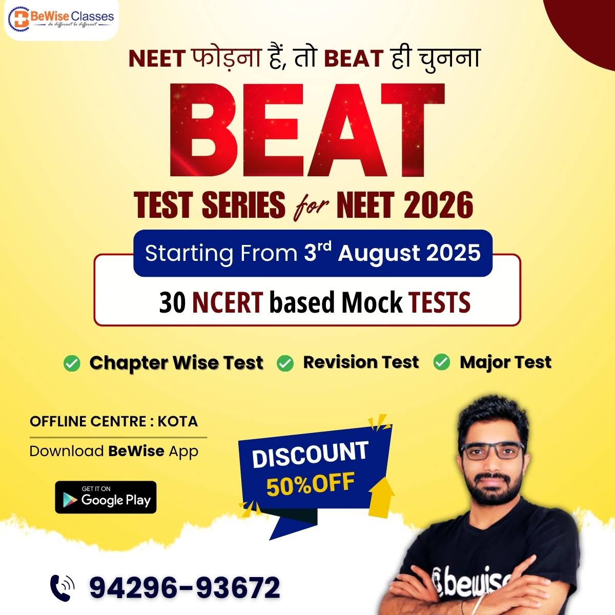 Post from NEET Chemistry - BeWise Classes