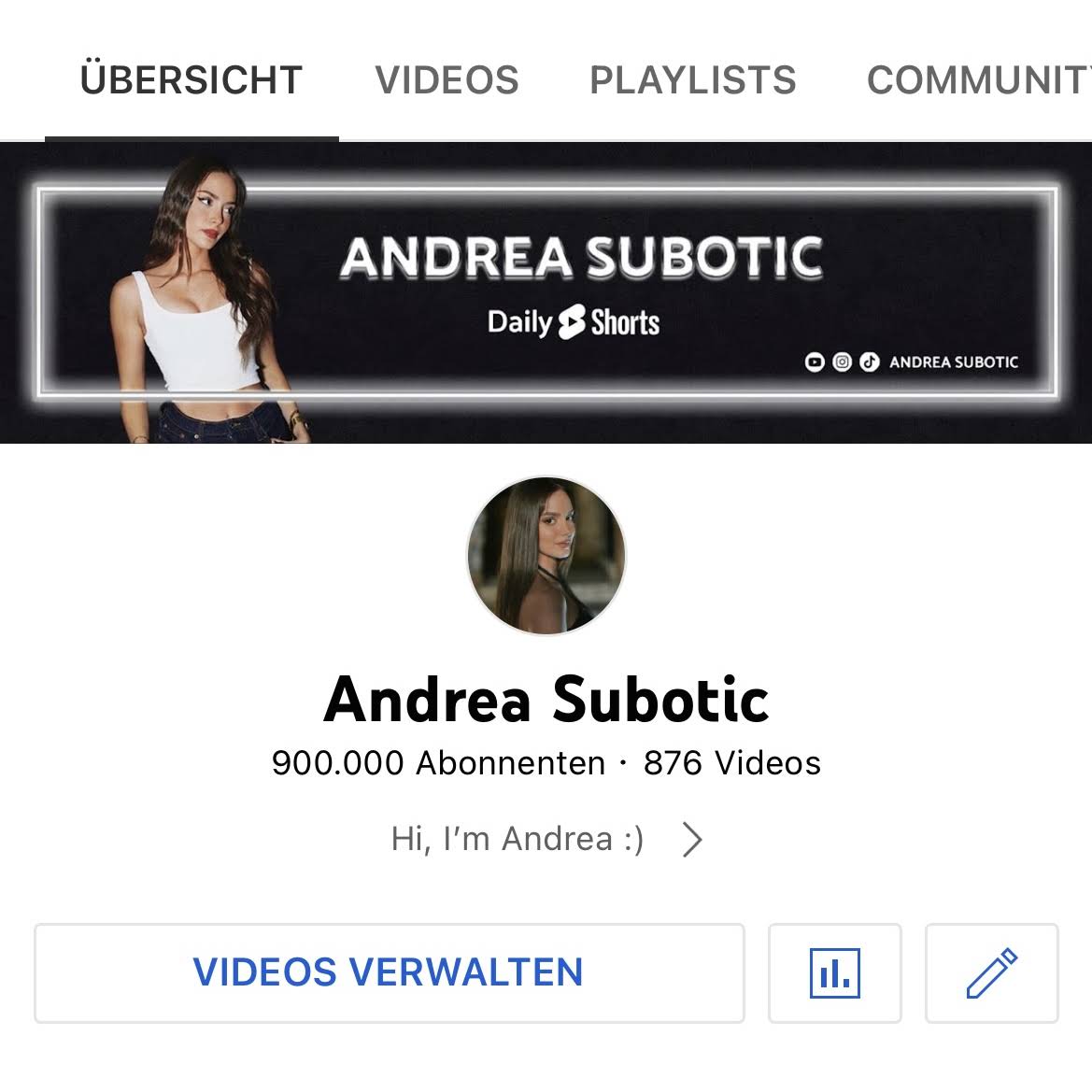 Post from Andrea Subotic