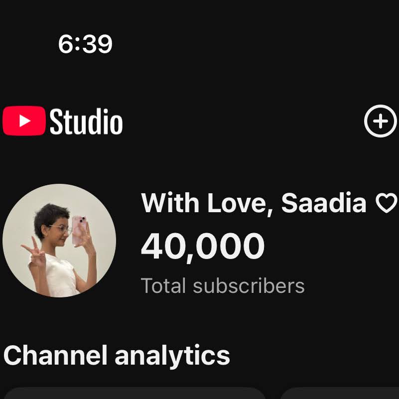 Post from With Love, Saadia
