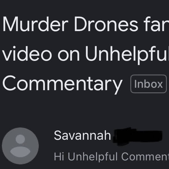 Post from Unhelpful Commentary