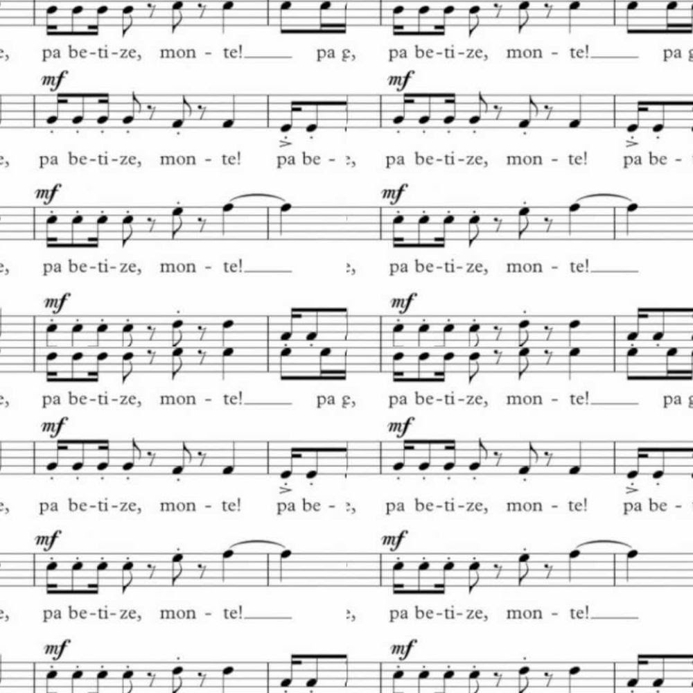 Choral Music (Scores)