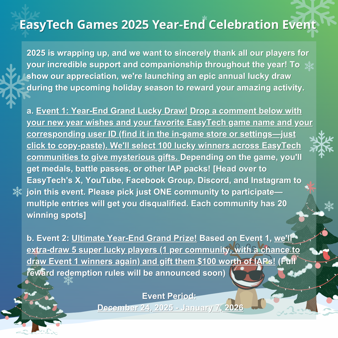 Post from EasyTech Games