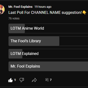 Post from Mr. Fool Explains