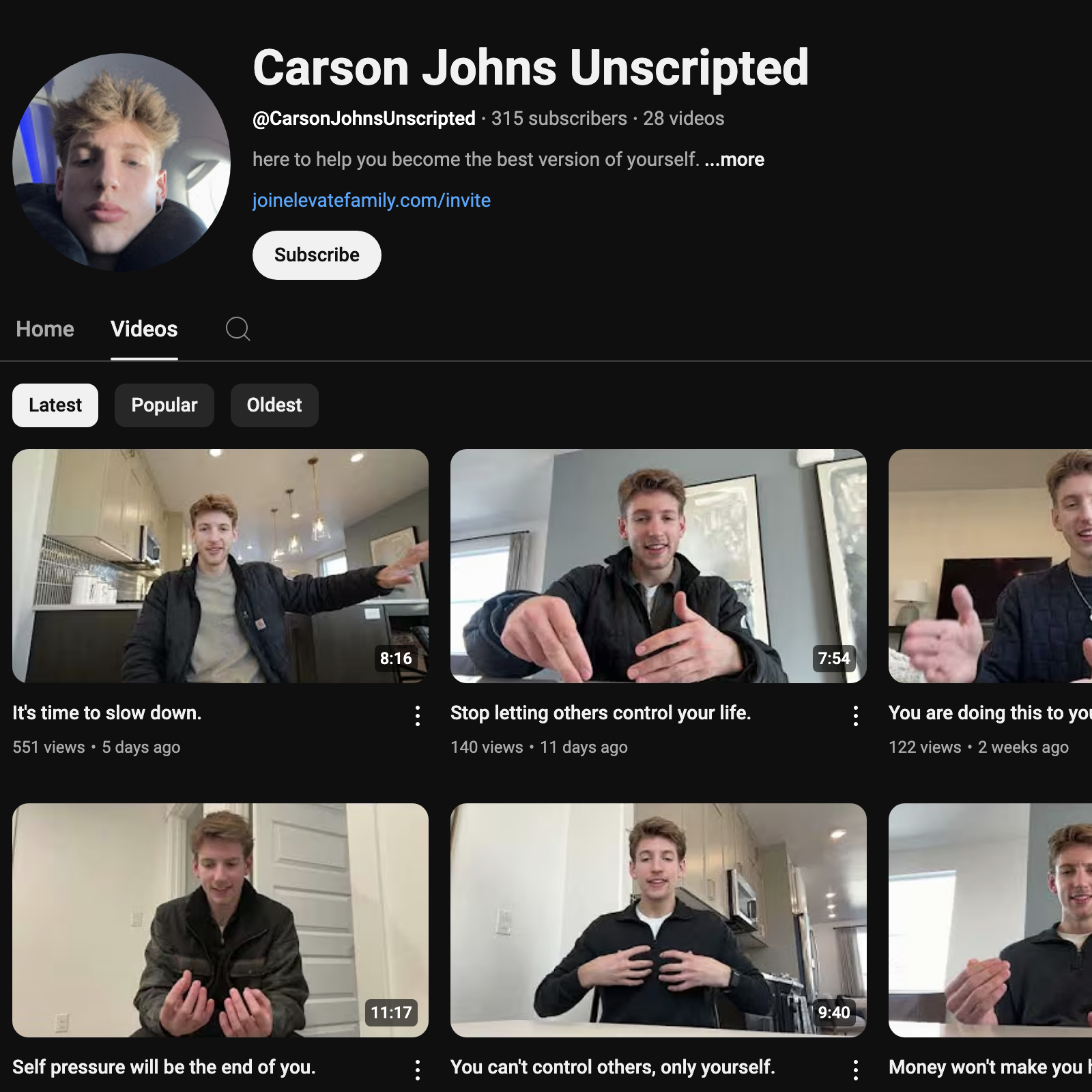 Post from Carson Johns