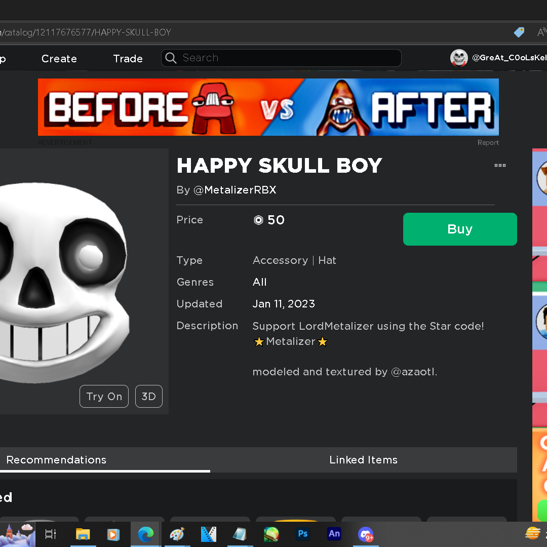 Post from COOLSKELETON95