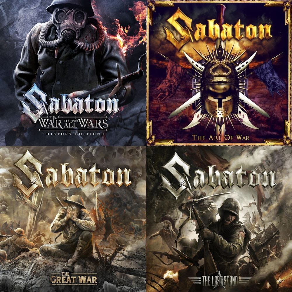 Sabaton WW1/WW2 Chronological Order