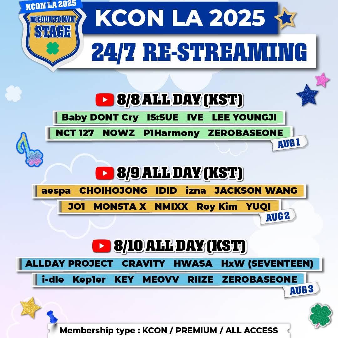Post from KCON official