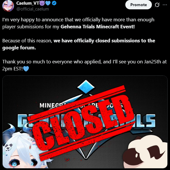 Post from Caelum_VT