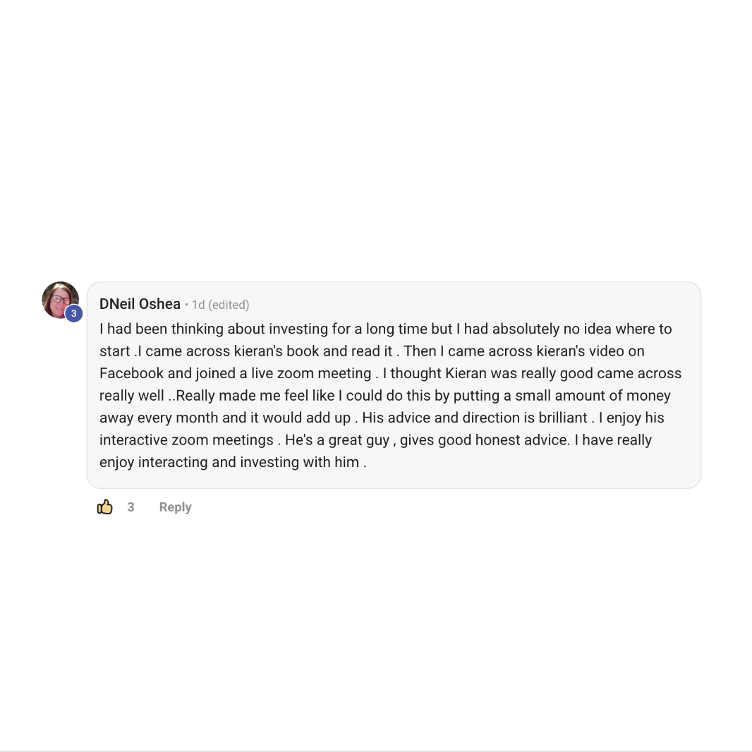 Post from Ultimate Financial Warrior