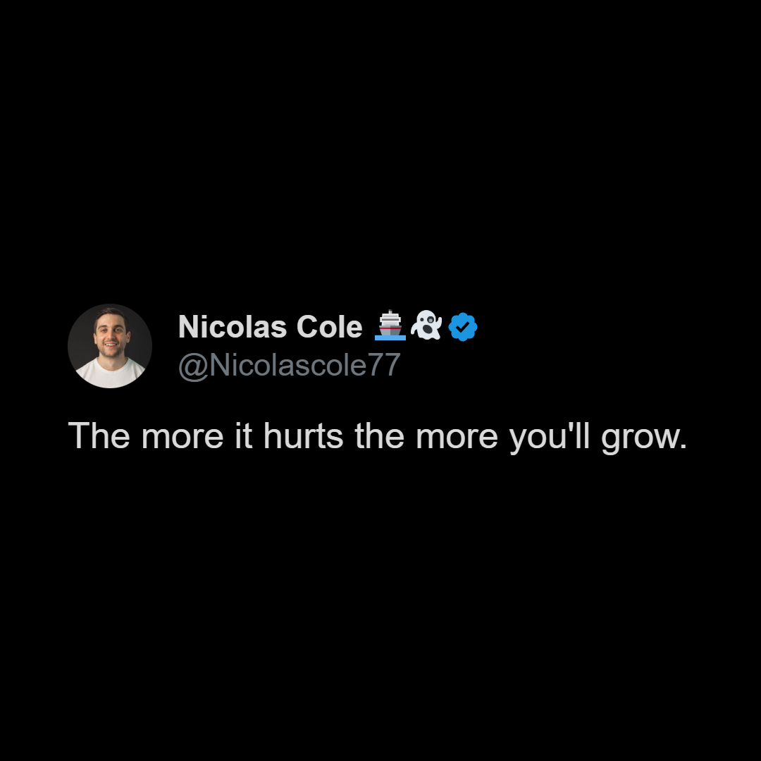 Post from Nicolas Cole