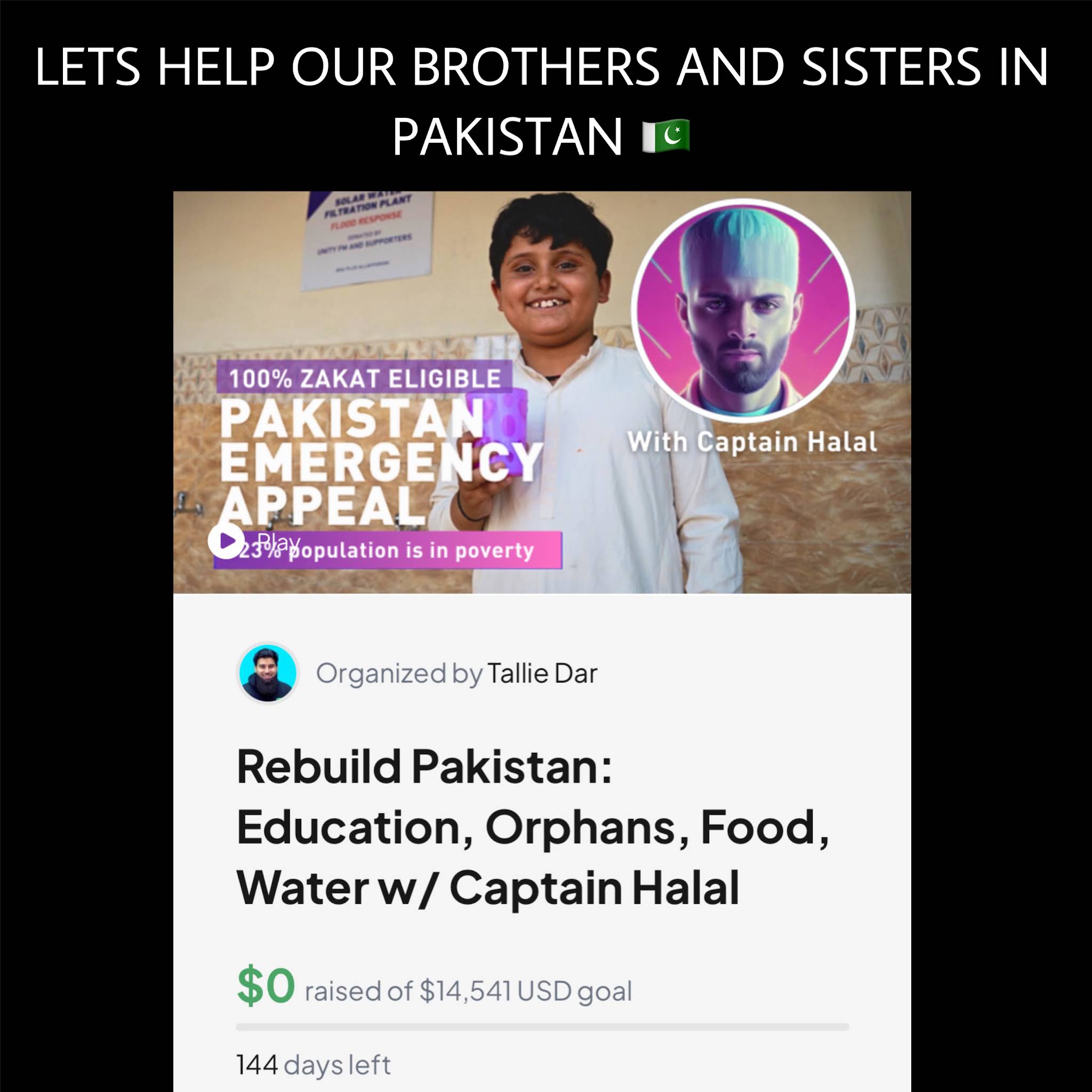 Post from Captain Halal