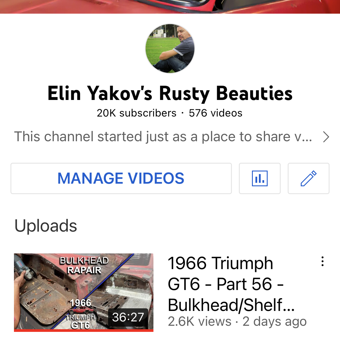 Post from Elin Yakov's Rusty Beauties