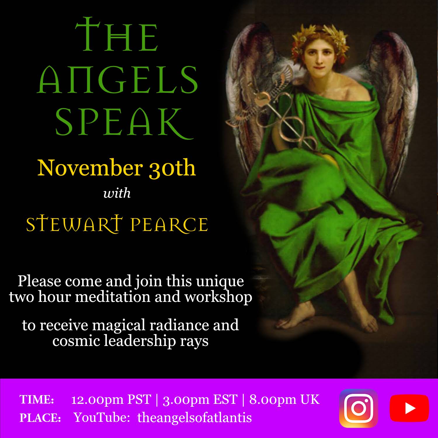 Post from The Angels of Atlantis with Stewart Pearce