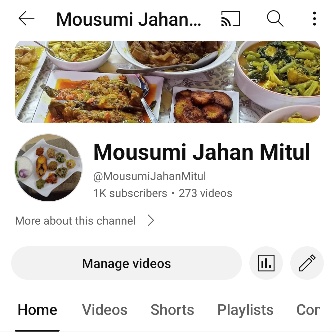 Post from Mousumi Jahan Mitul