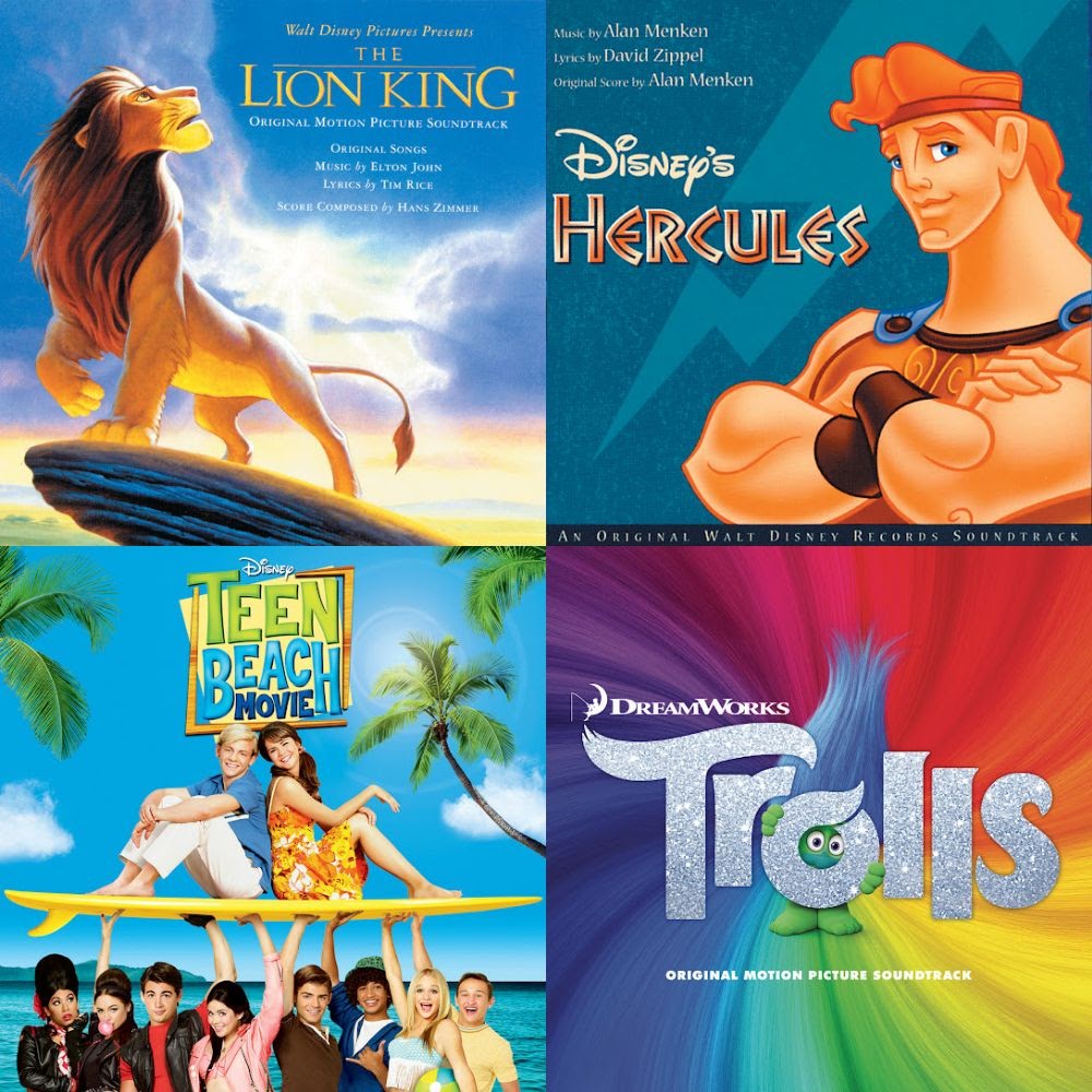 Disney Cartoon Songs