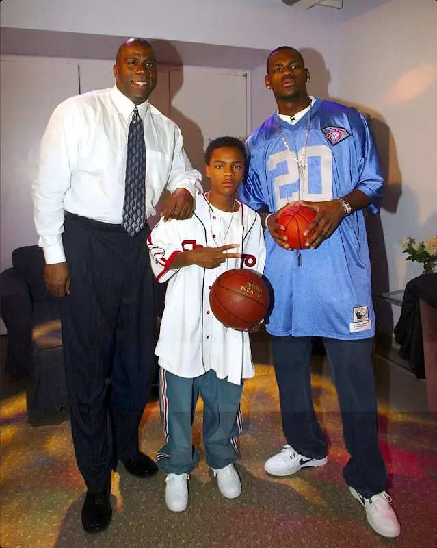 (Throwback) Magic, Lebron & Bow Wow