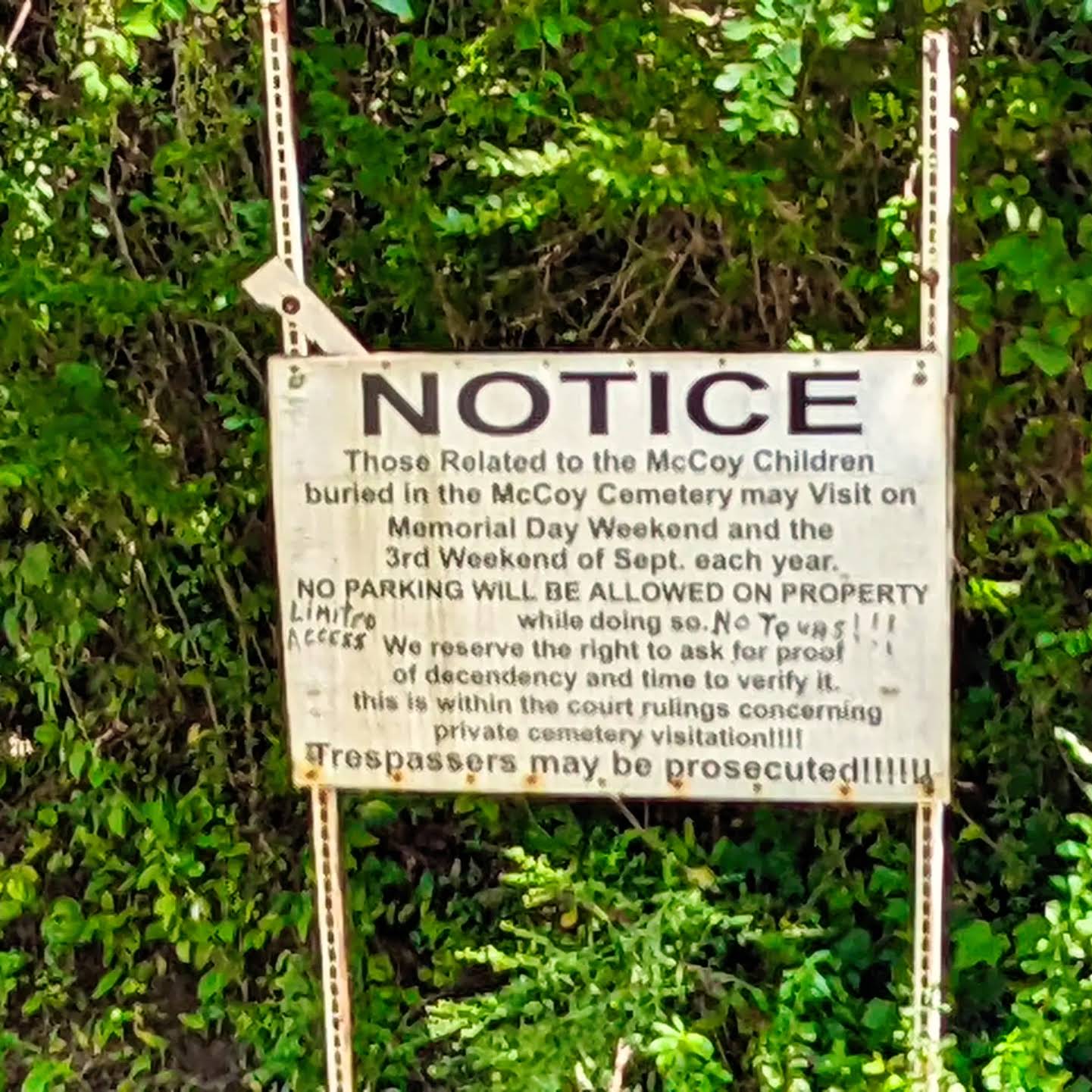 Post from The Hillbilly Files - Legends and Locations