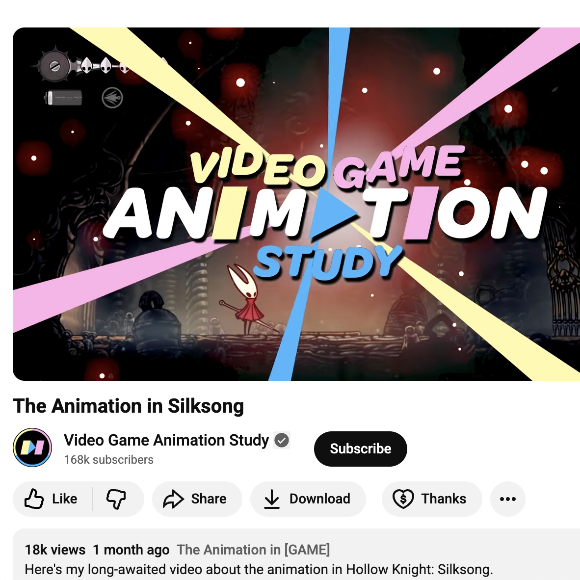 Post from Video Game Animation Study