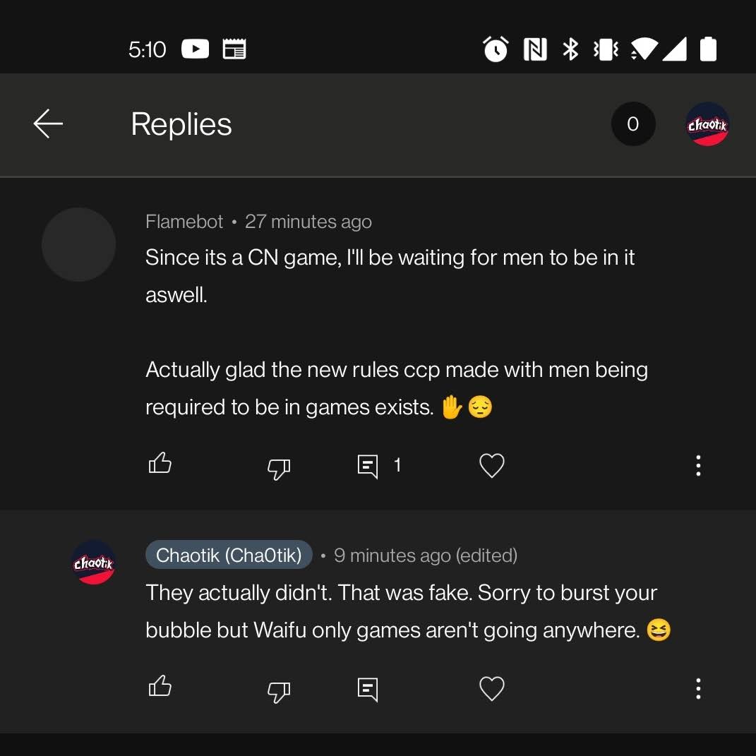 Post from Chaotik
