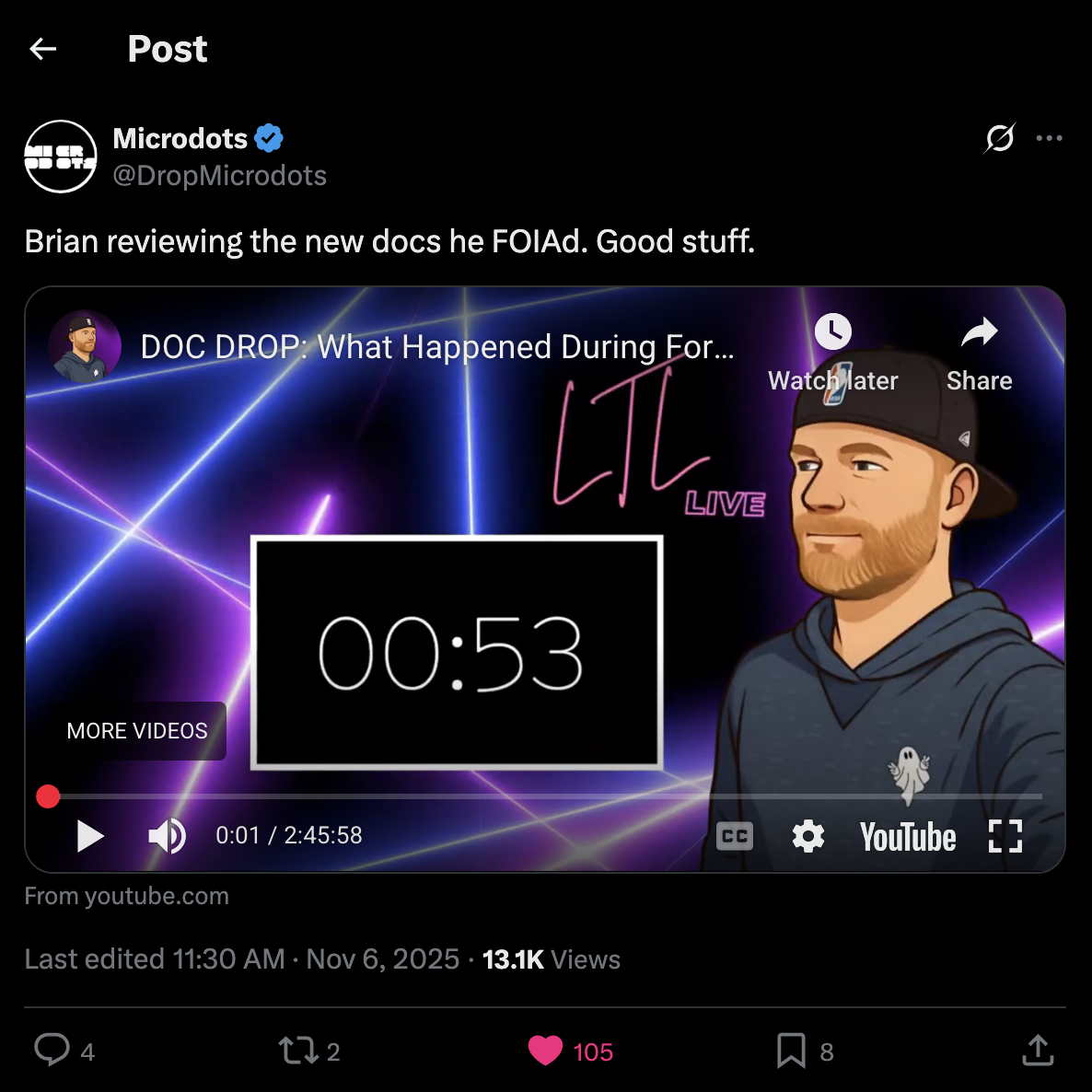 Post from Aussie Insider