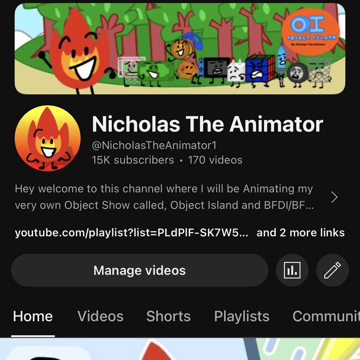 Post from Nicholas The Animator