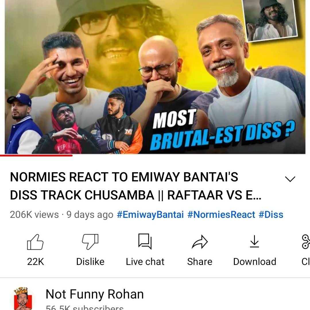 Post from Not Funny Rohan