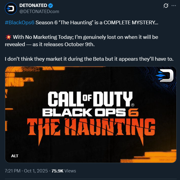 Post from Blame Truth - The CODfather