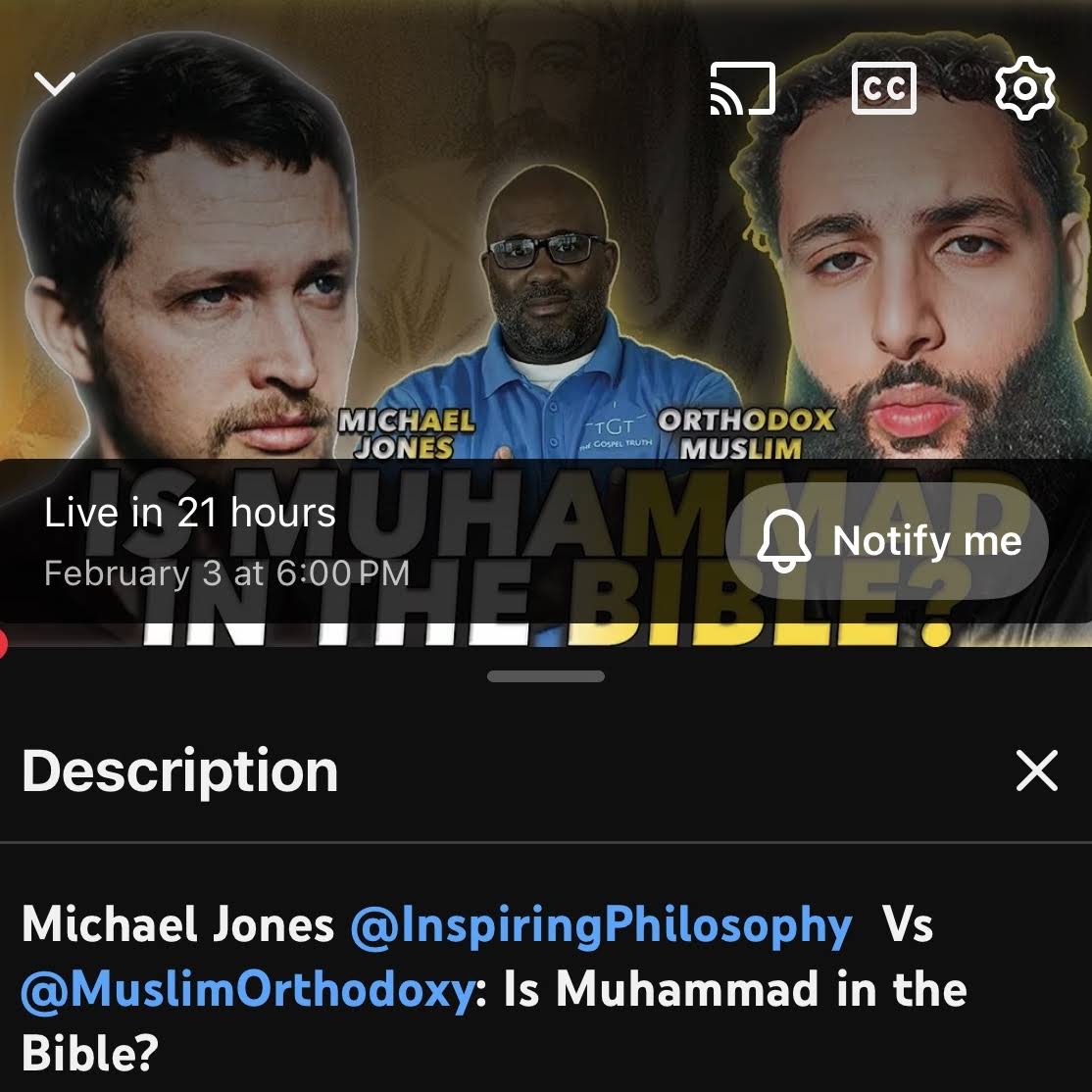 Post from The Orthodox Muslim
