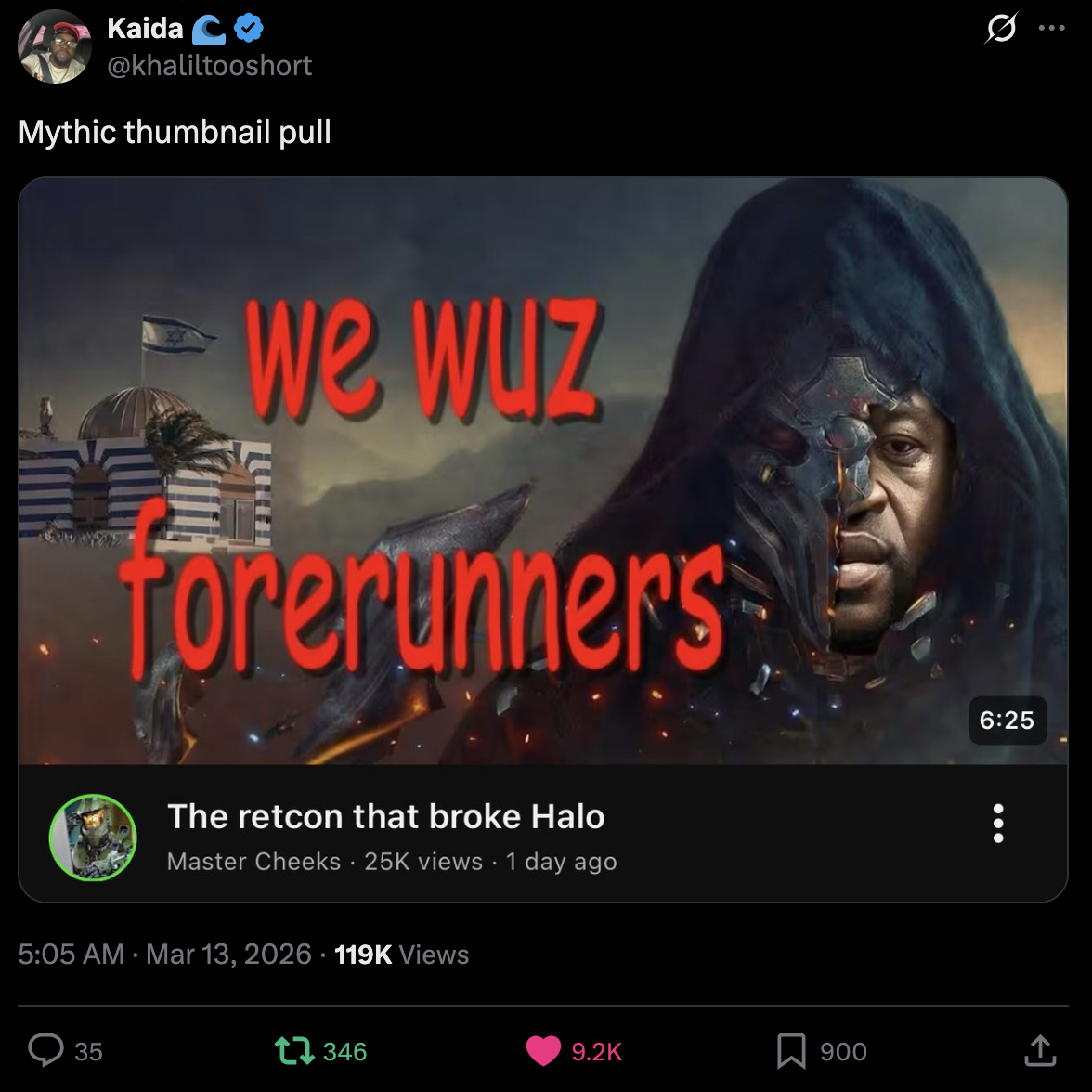 Post from Master Cheeks