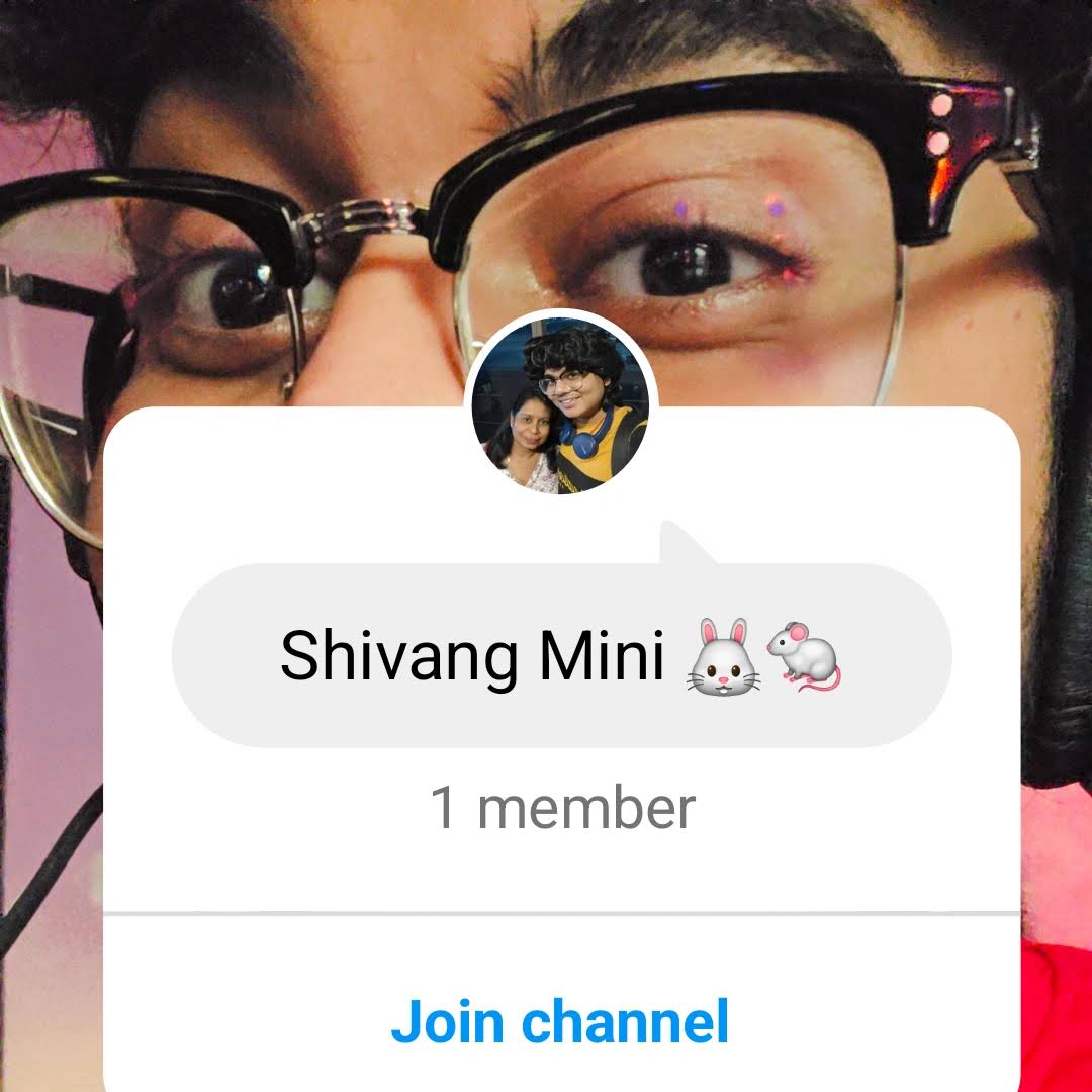 Post from Shivang Mini