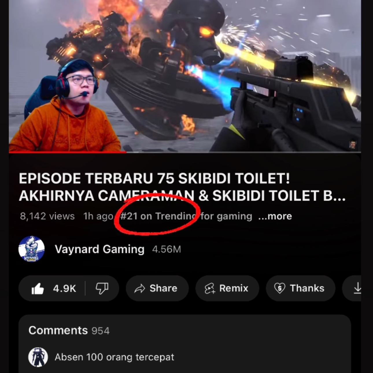 Post from Vaynard Gaming