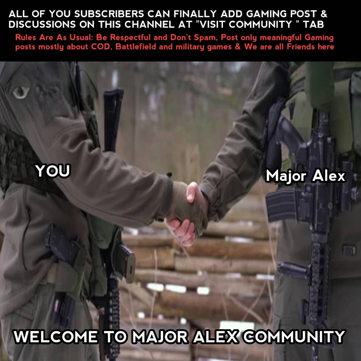 Post from Major Alex