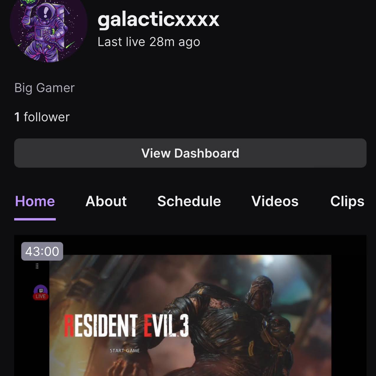 Post from Galactic X