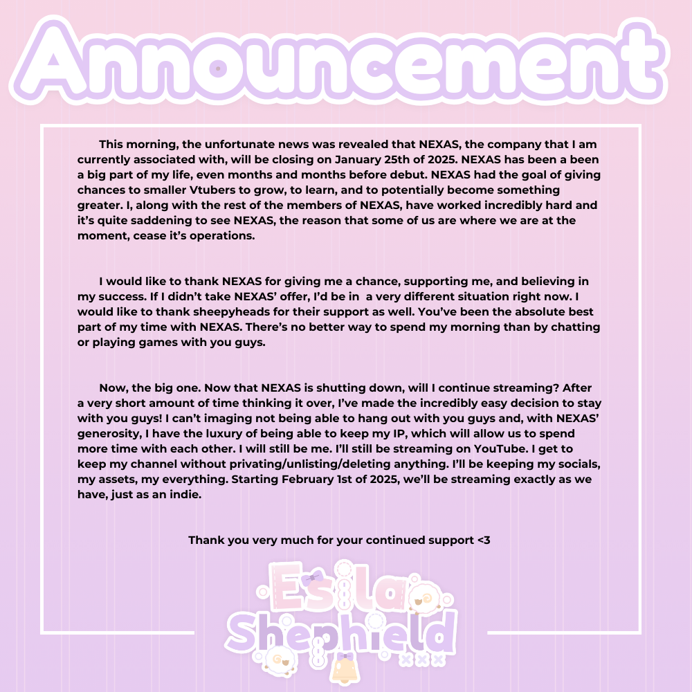Post from Esila Shephield