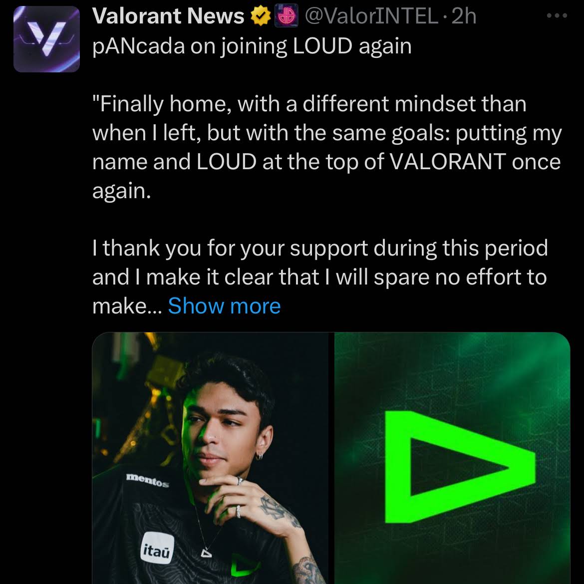 Post from Zeph Valorant