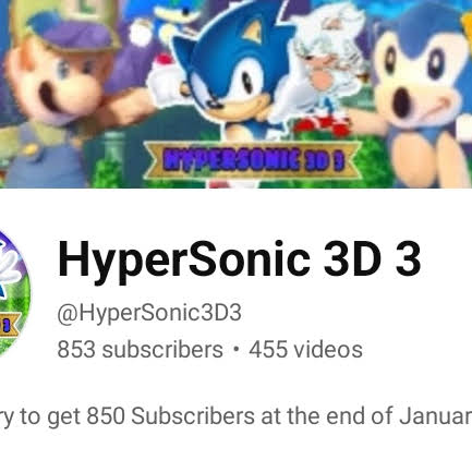 Post from HyperSonic 3D 3