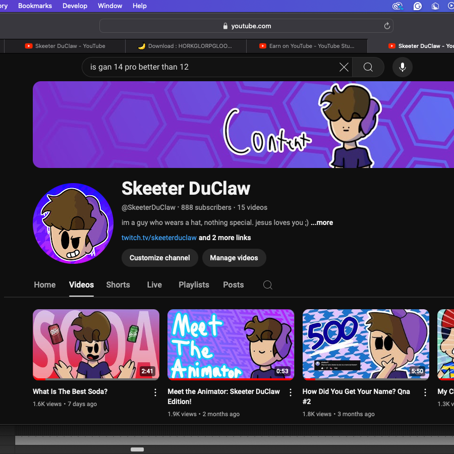 Post from Skeeter DuClaw