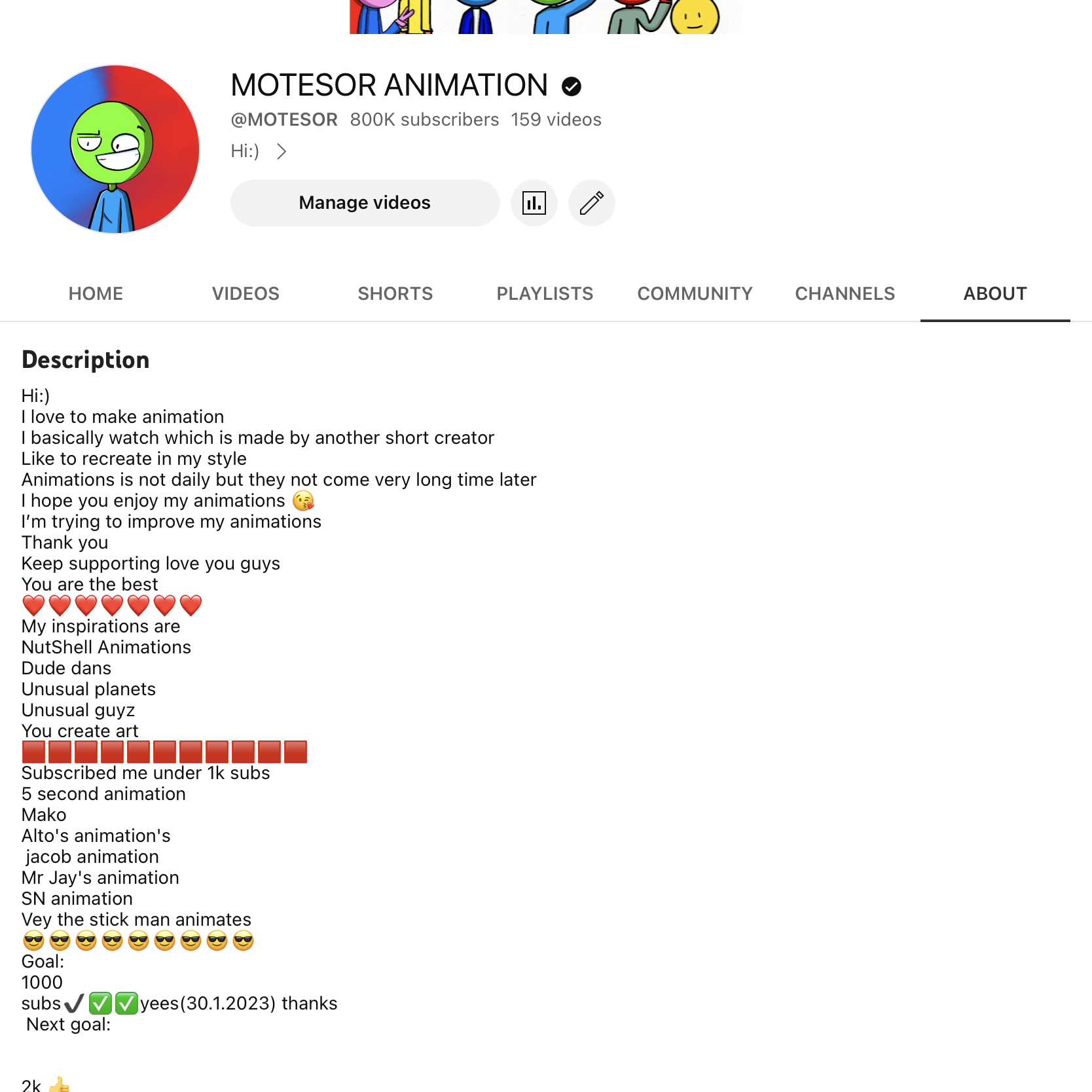 Post from MOTESOR ANIMATION