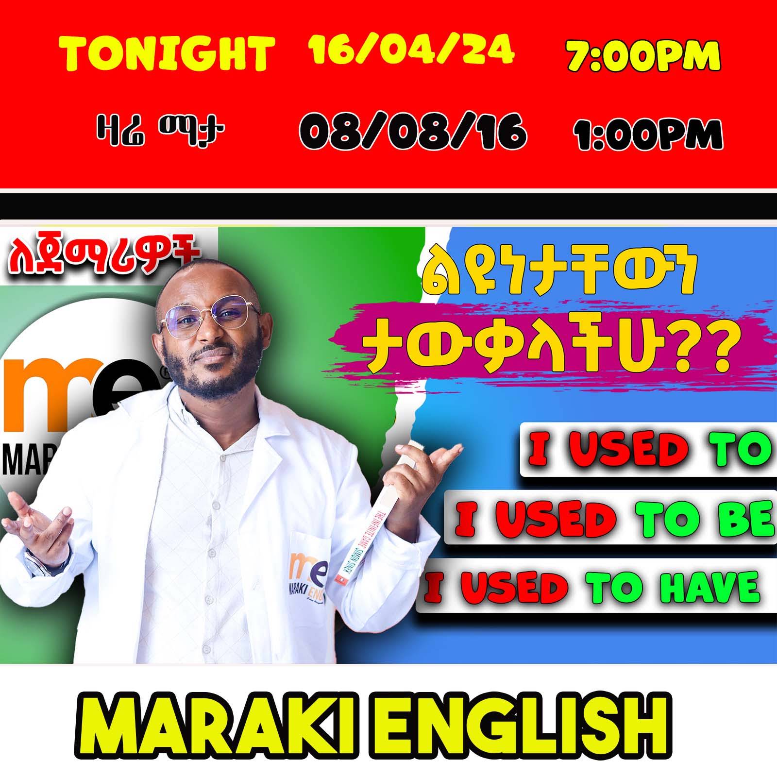 Post from Maraki English with abi