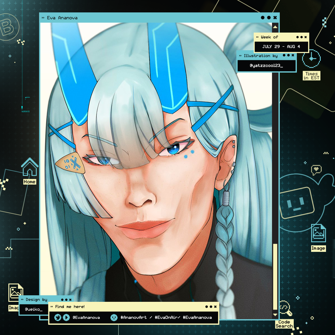 Post from Eva Ananova Ch. 【VyVid】