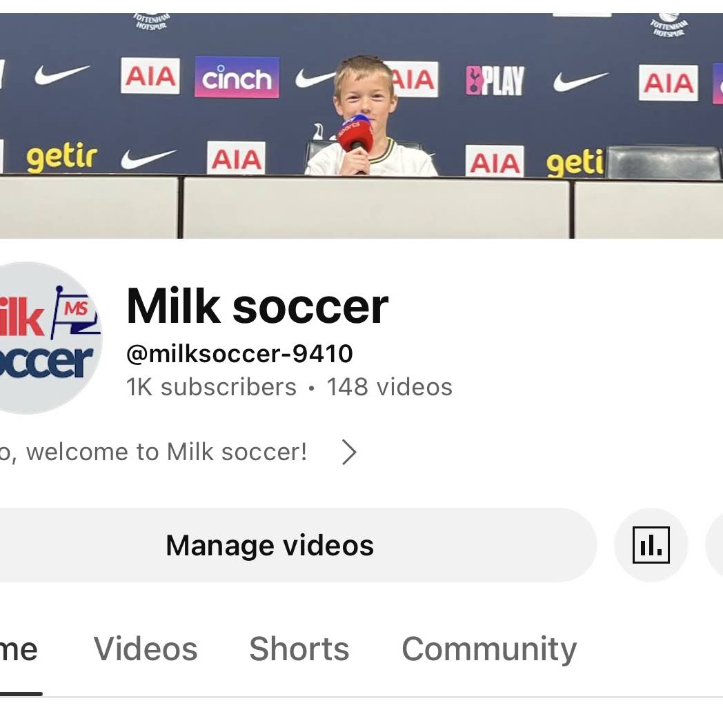 Post from Milk soccer