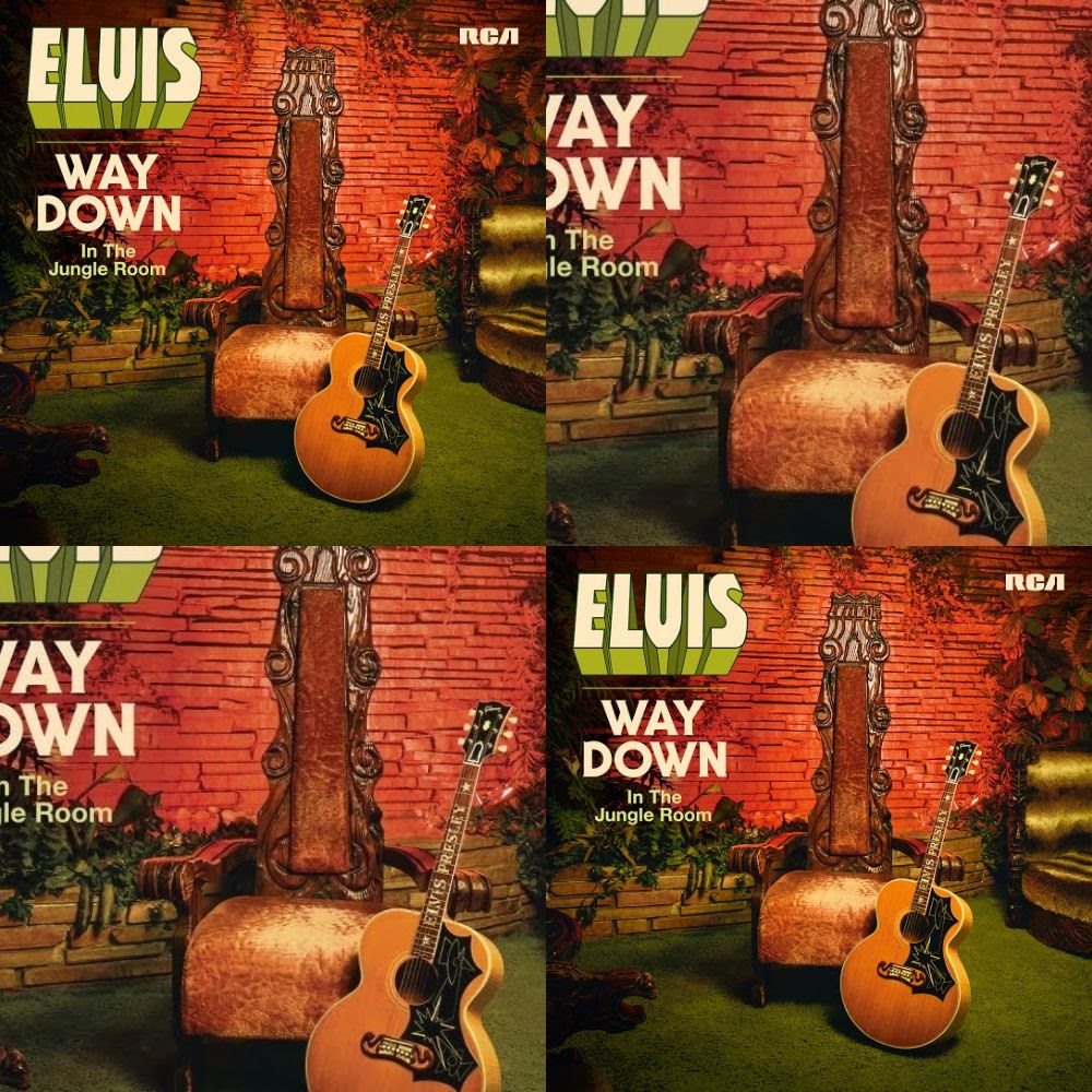 Elvis "Way Down" rec in the Jungle Room w talking &laughing