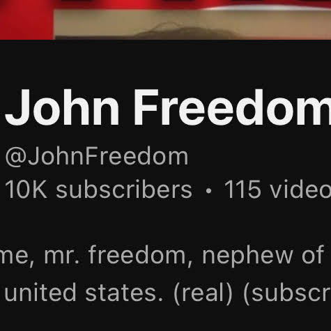 Post from John Freedom