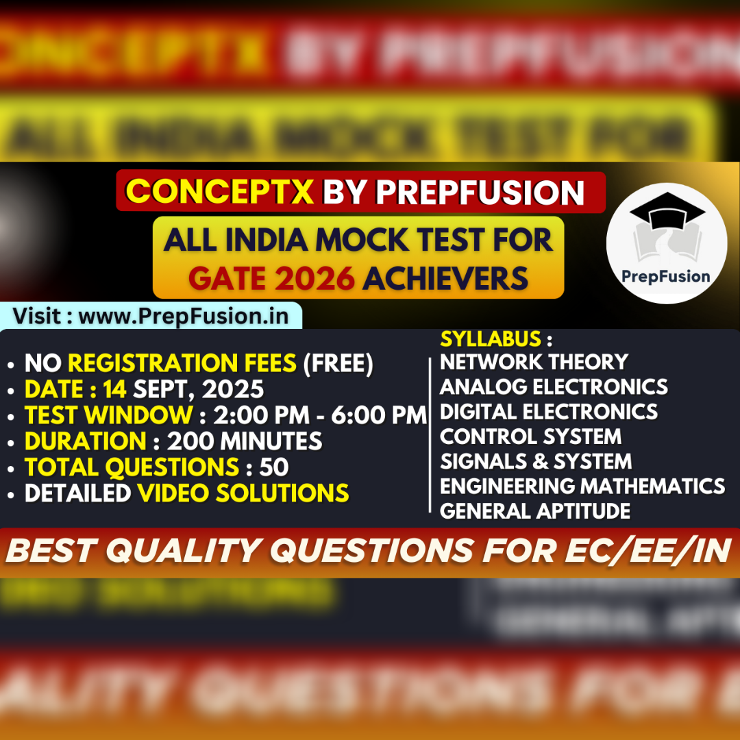 Post from PrepFusion - GATE