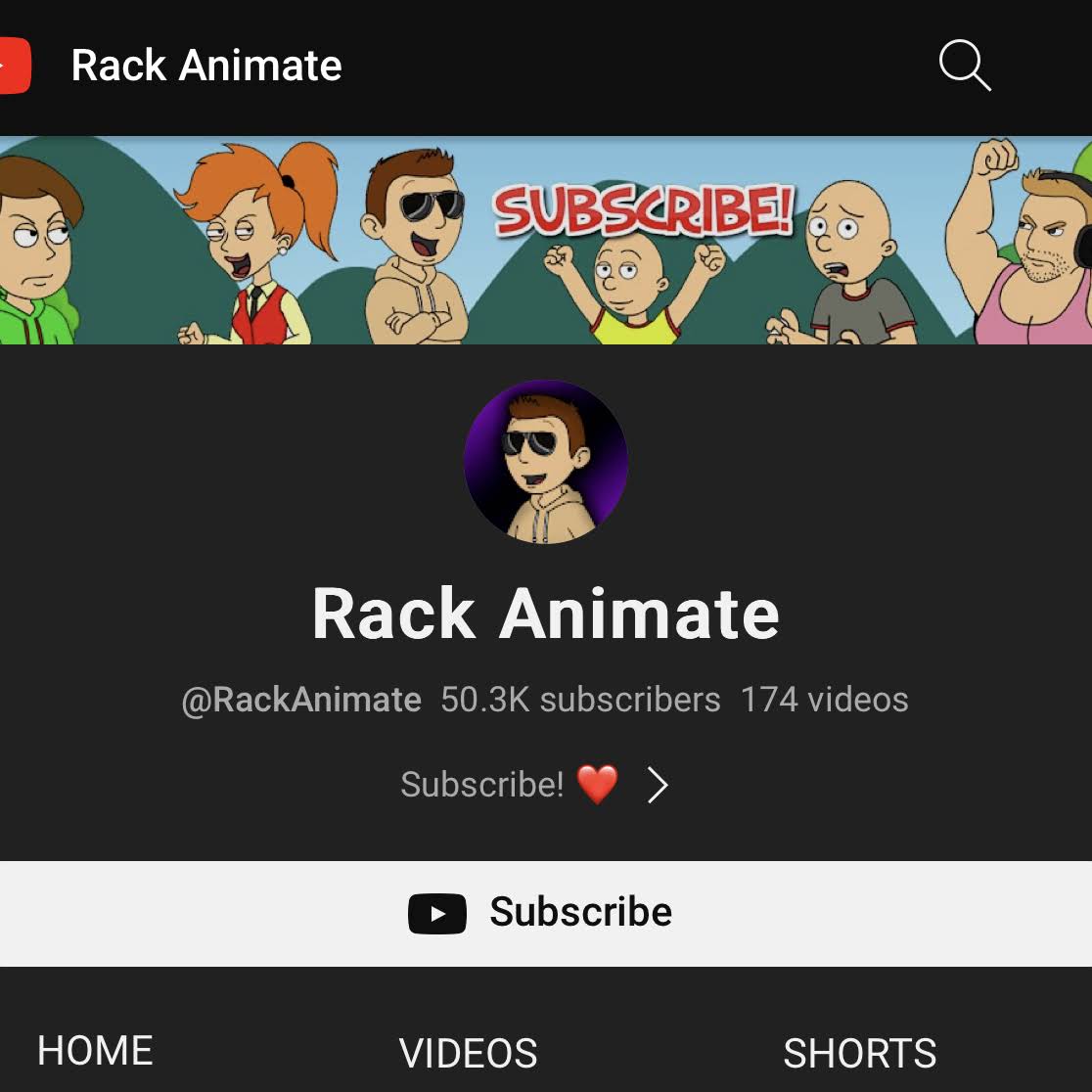 Post from Rack Animate