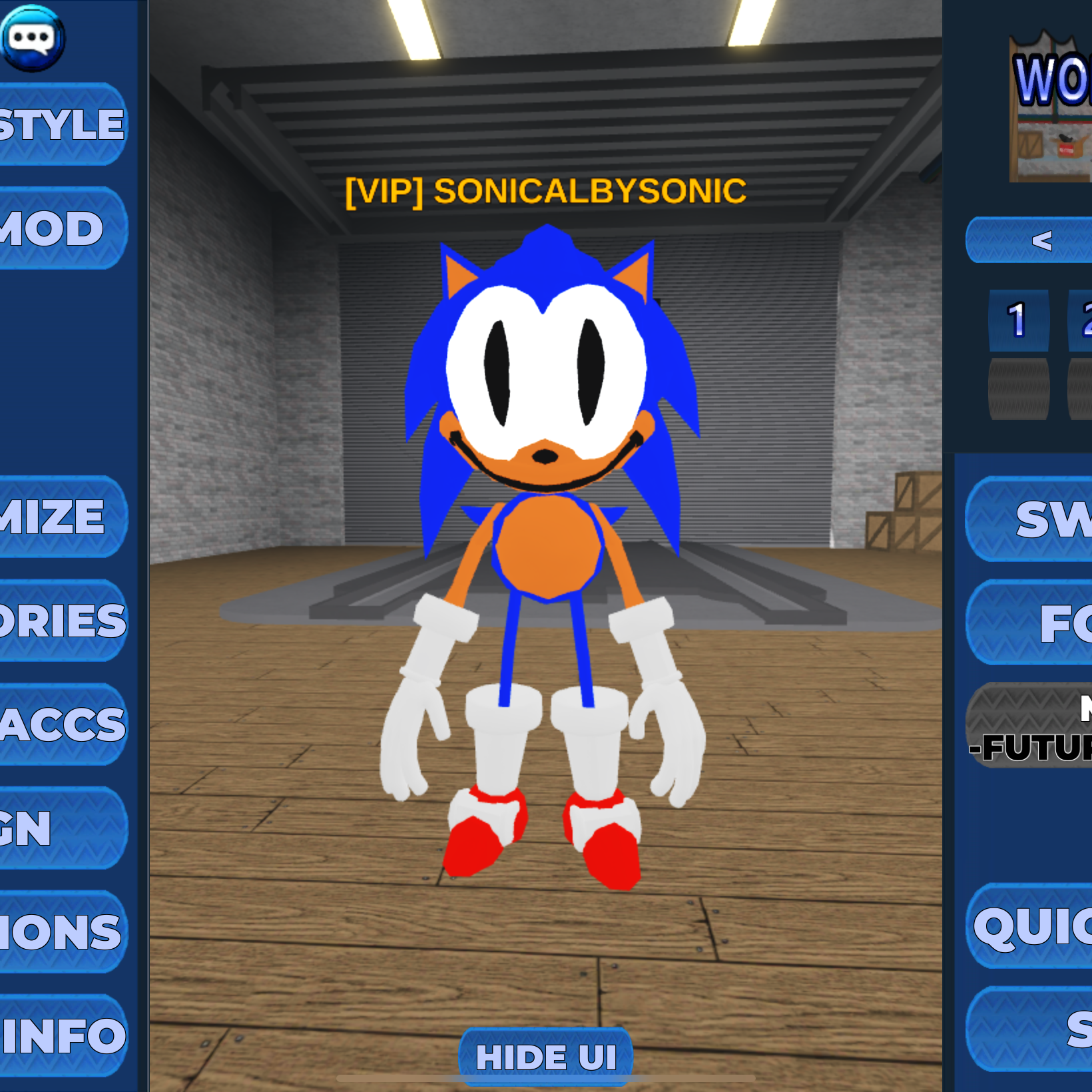 Post from Sonic Lightyear