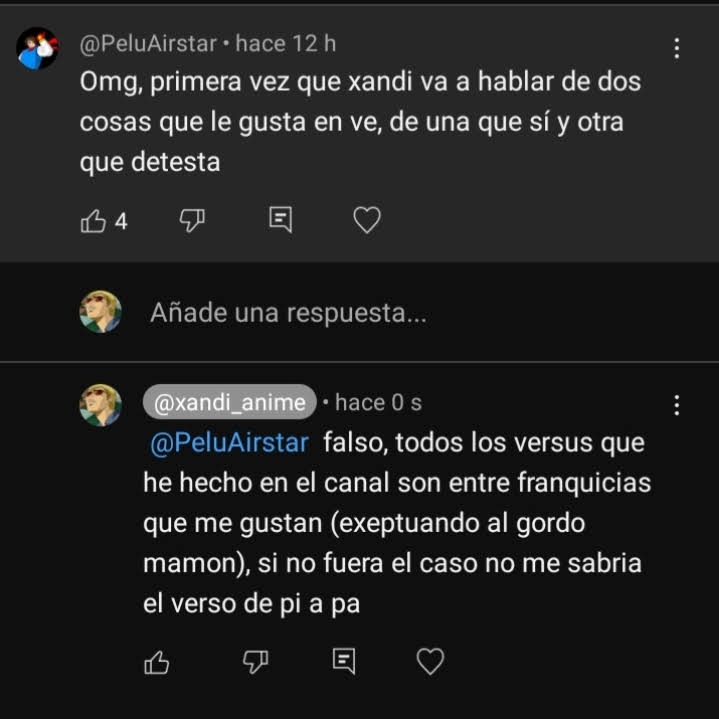 Post from Xandi Anime